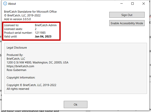 BriefCatch Standalone FAQs