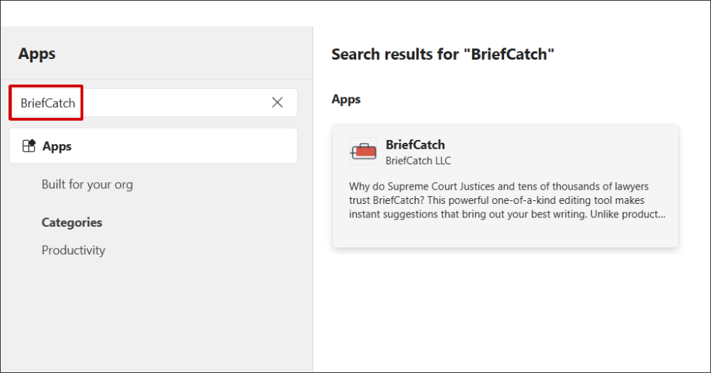 BriefCatch 3: Installation Options